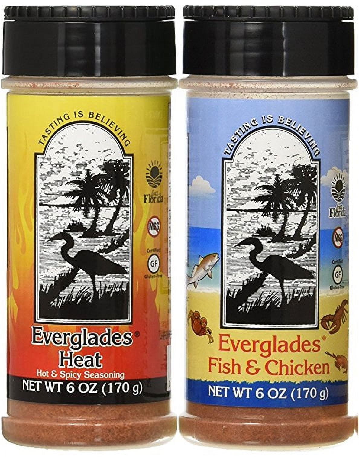 Everglades Seasoning Heat + Fish & Chicken Seasoning - Walmart.com