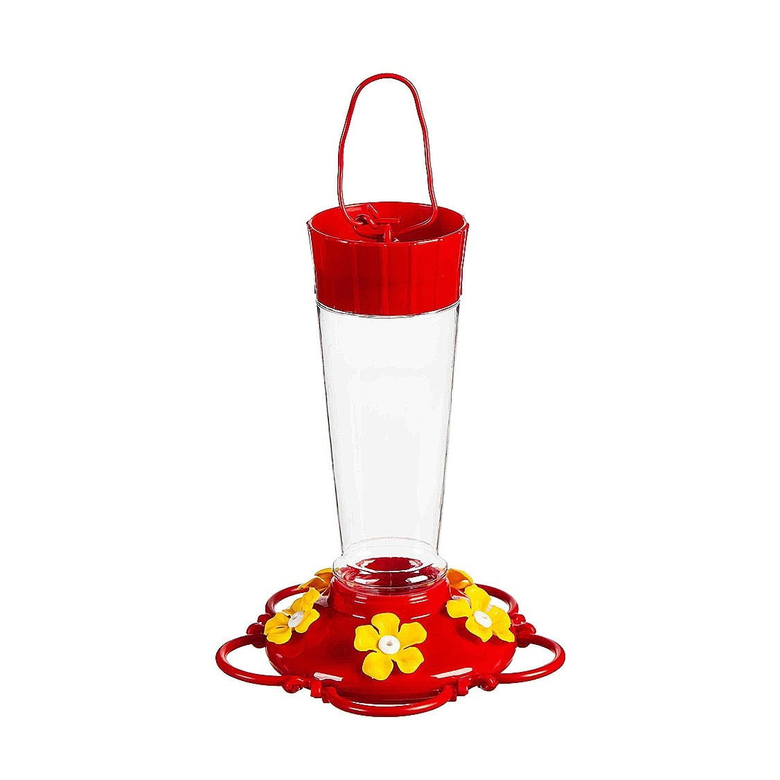 Evergreen 10 Oz Hanging Plastic Hummingbird Feeder- Fade and Weather ...