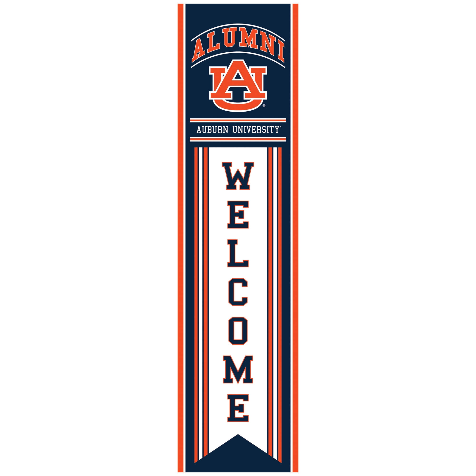 Auburn Tigers 47" Alumni Porch Leaner Welcome Wall Sign - Walmart.com