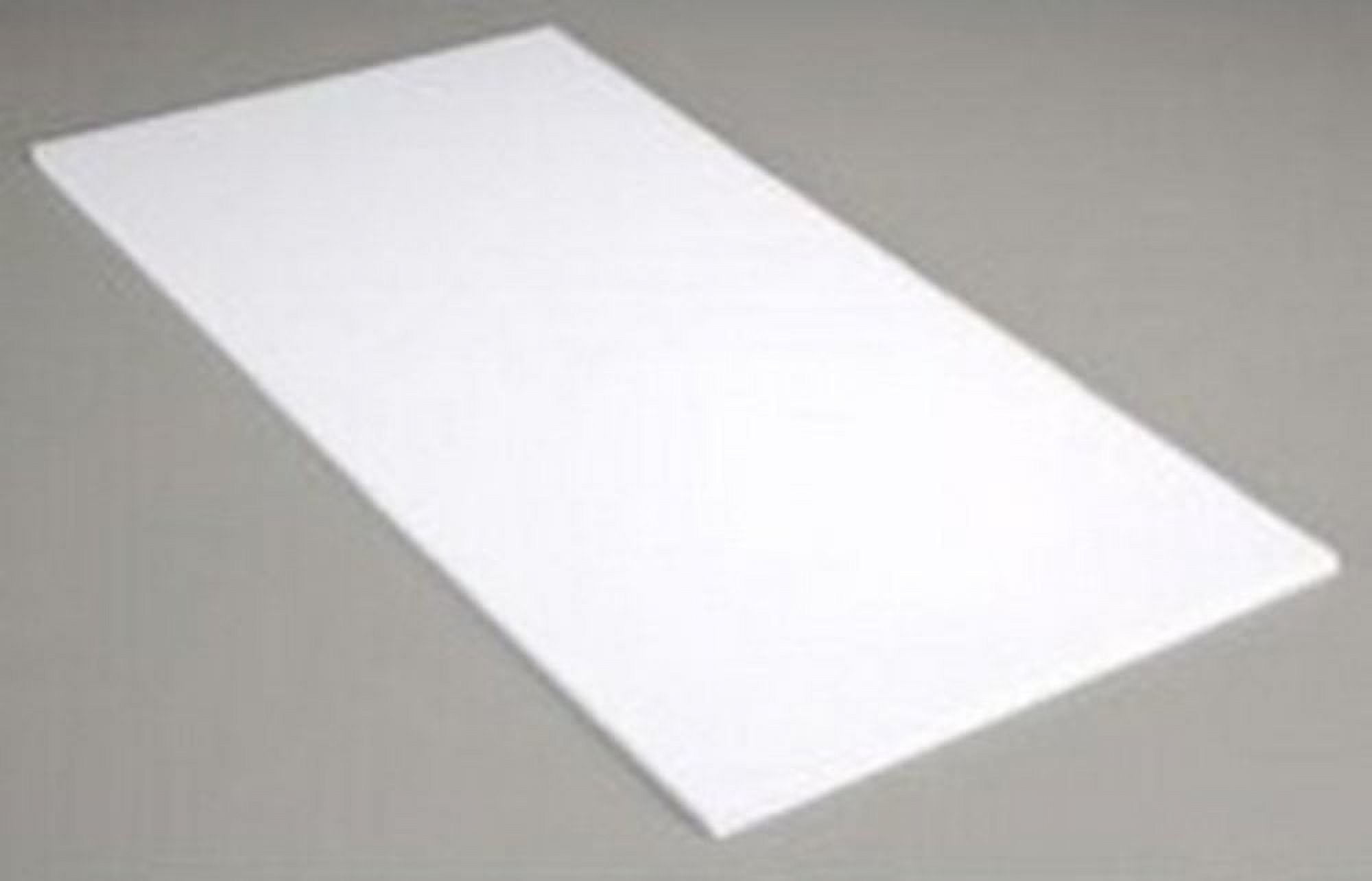Evergreen 9210 11 X 14" PLAIN WHITE .010" THICK (15) - Walmart.com