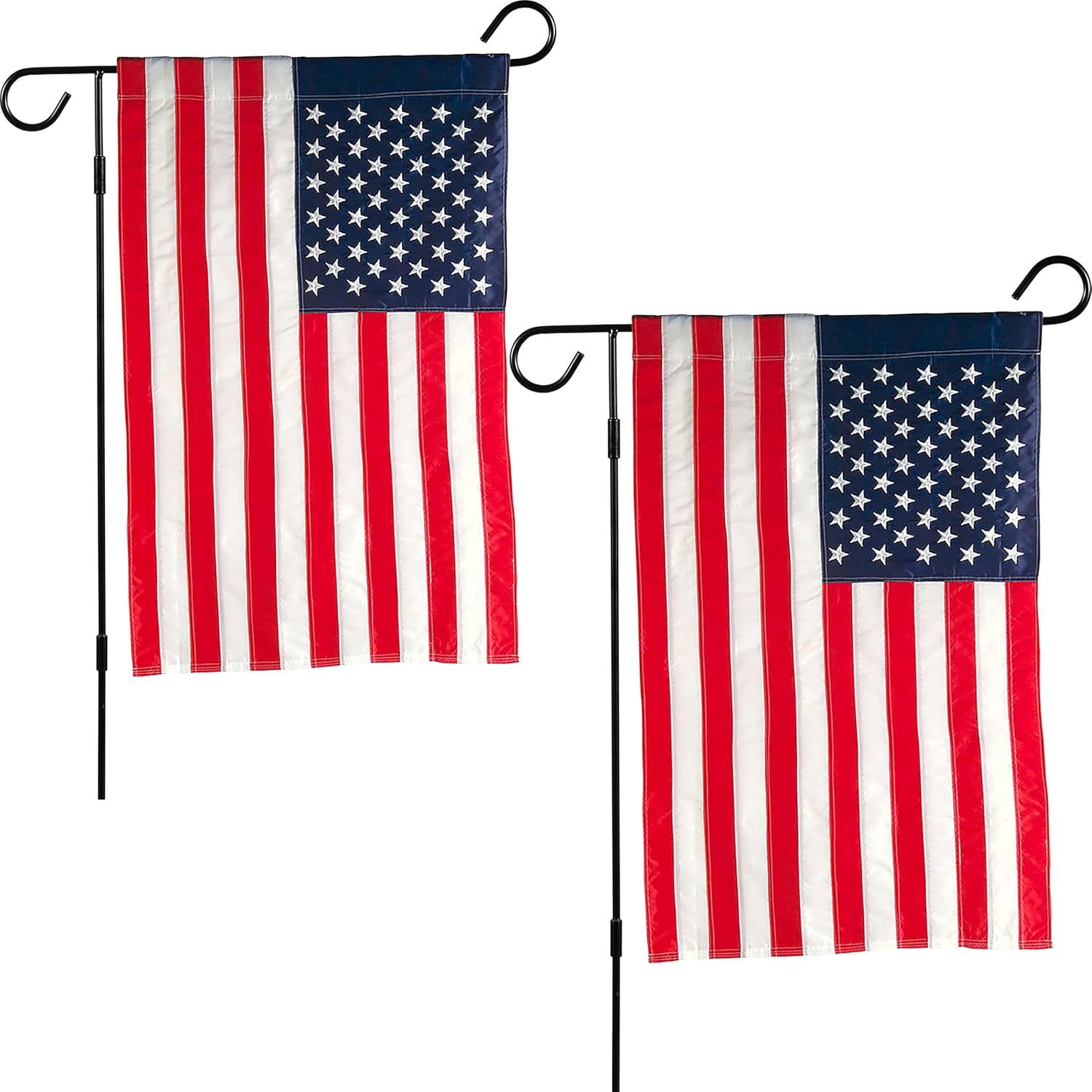 Evergreen American Flag Double Sided | Patriotic House Flags For ...