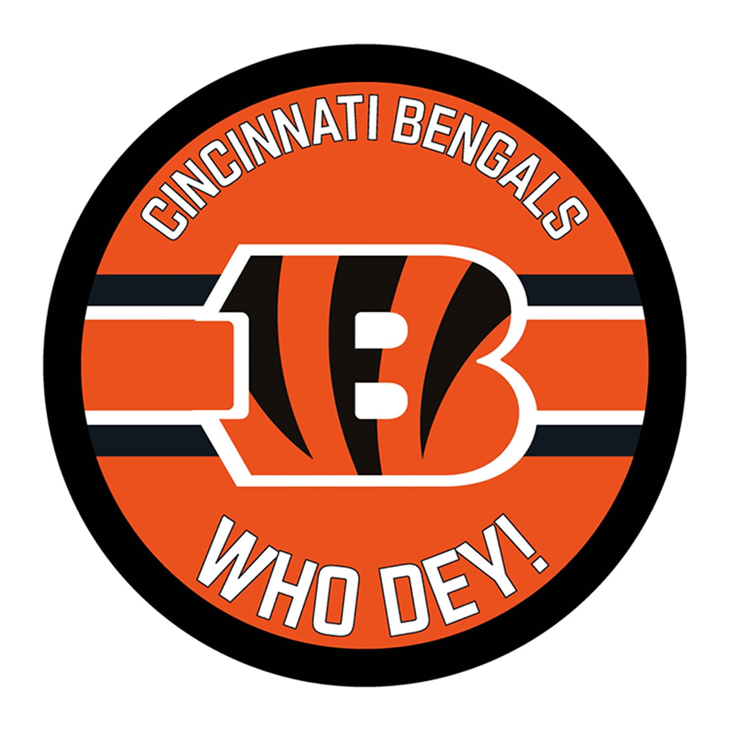 Cincinnati Bengals 15" Round LED Lit Wall Sign - Walmart.com
