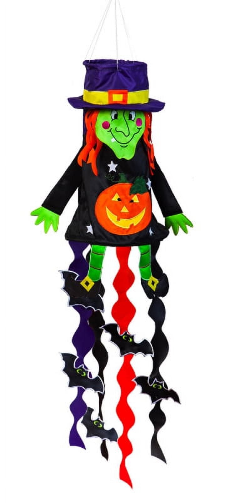 Evergreen Enterprises 401088 Witch Windsock, Black - Walmart.com