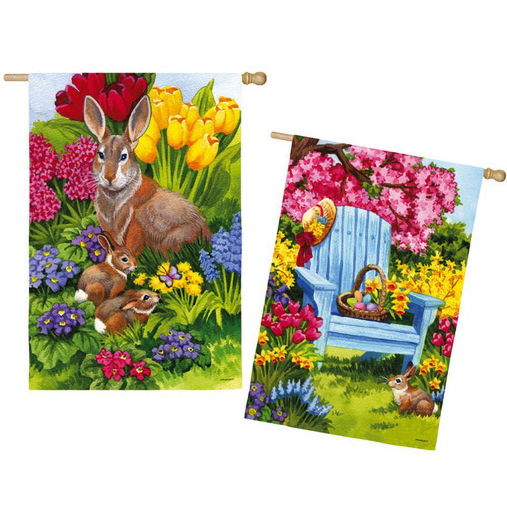 Evergreen Enterprises, Inc Easter Morning 2-Sided Vertical Flag ...
