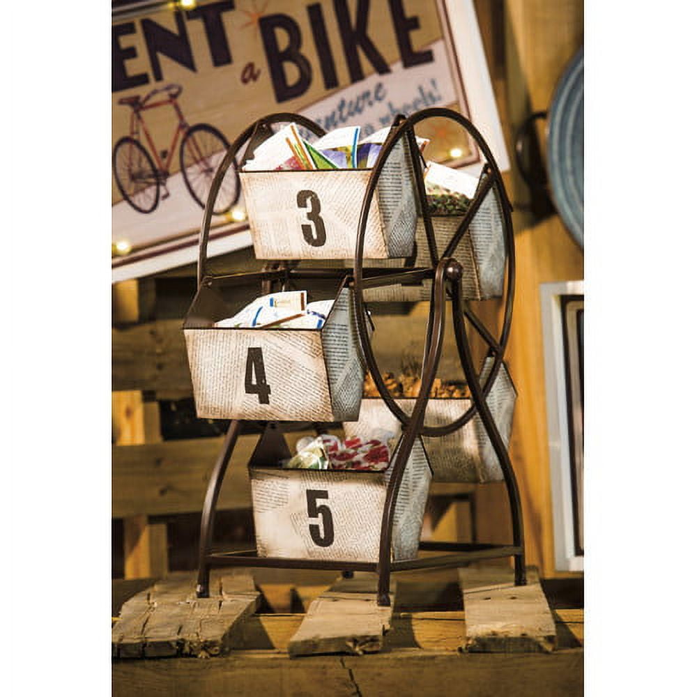 Evergreen Enterprises, Inc Revolving Metal Ferris Wheel with Numgered ...