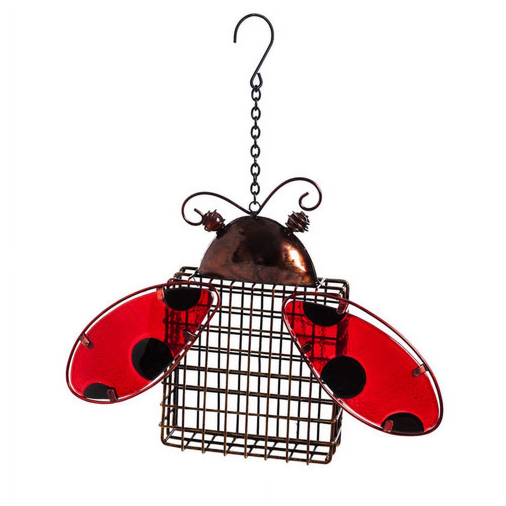 Evergreen Enterprises, Inc Springtime Ladybug Suet Bird Feeder ...