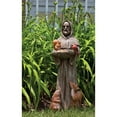 Evergreen Enterprises St. Francis and Friends Statuary Feathered Garden ...
