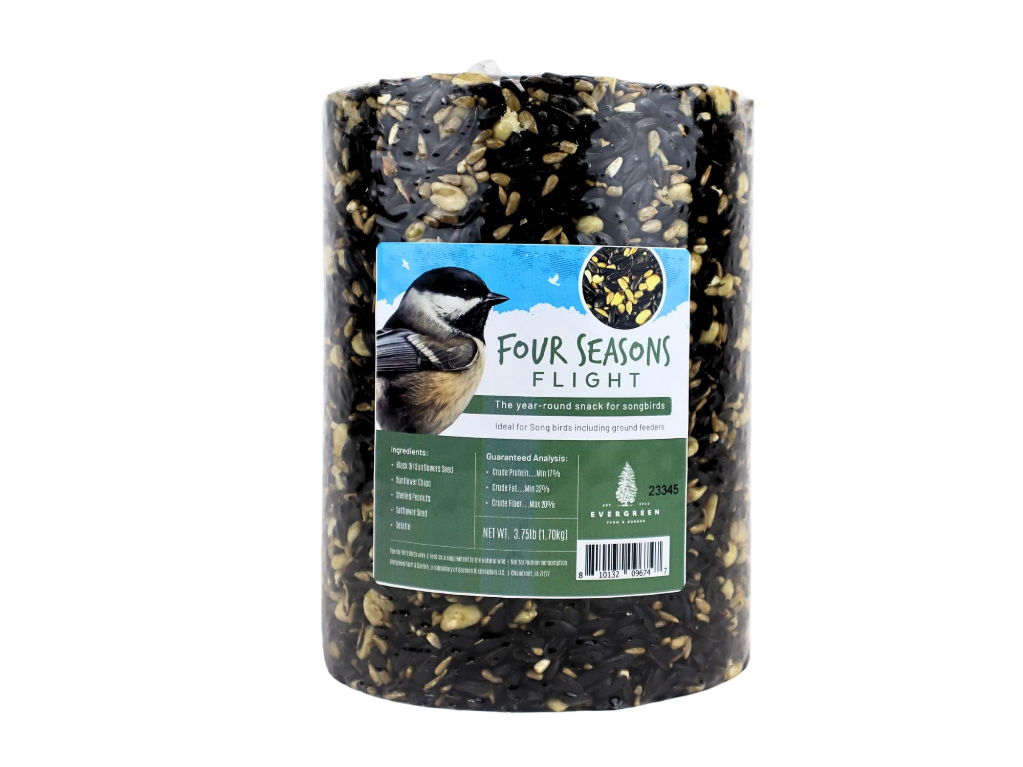 Evergreen Farm and Garden Birdseed Cylinders ZLK1 with Hole - Bird Seed ...