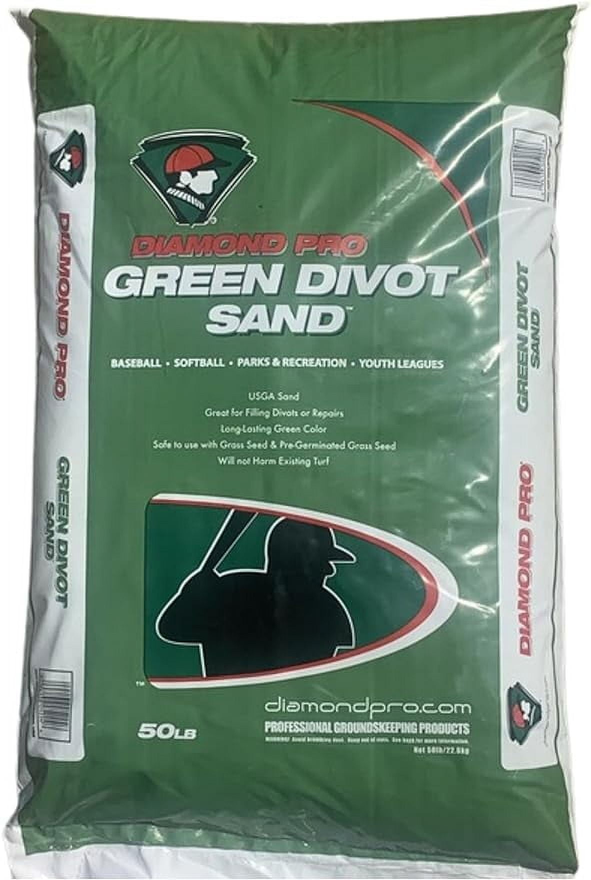 Evergreen Farm and Garden Diamond Pro Green Divot Sand, 50 lb, Green ...