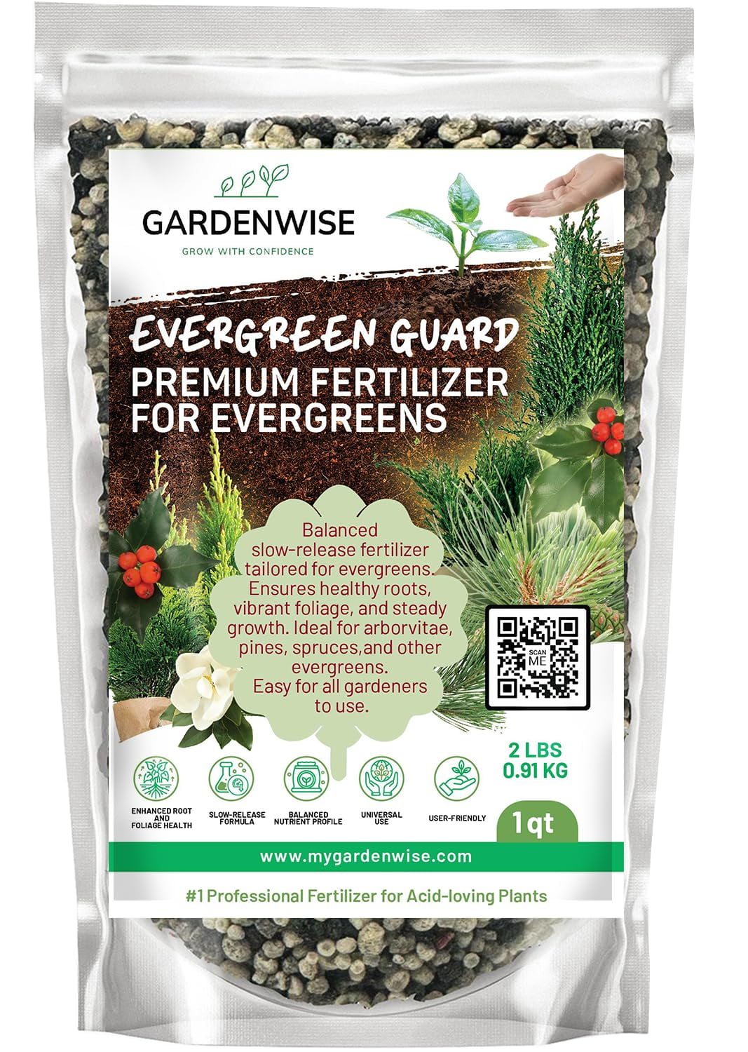 Evergreen Fertilizer – All-Purpose Granular Plant Food for Outdoor ...