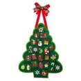 Evergreen Flag Christmas Advent Calendar Outdoor Safe Felt Door Decor ...