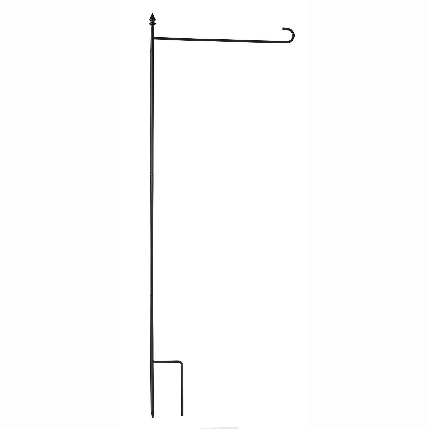 Evergreen Flag Elegant Sturdy Black Metal 4 Piece Garden Flag Stand ...