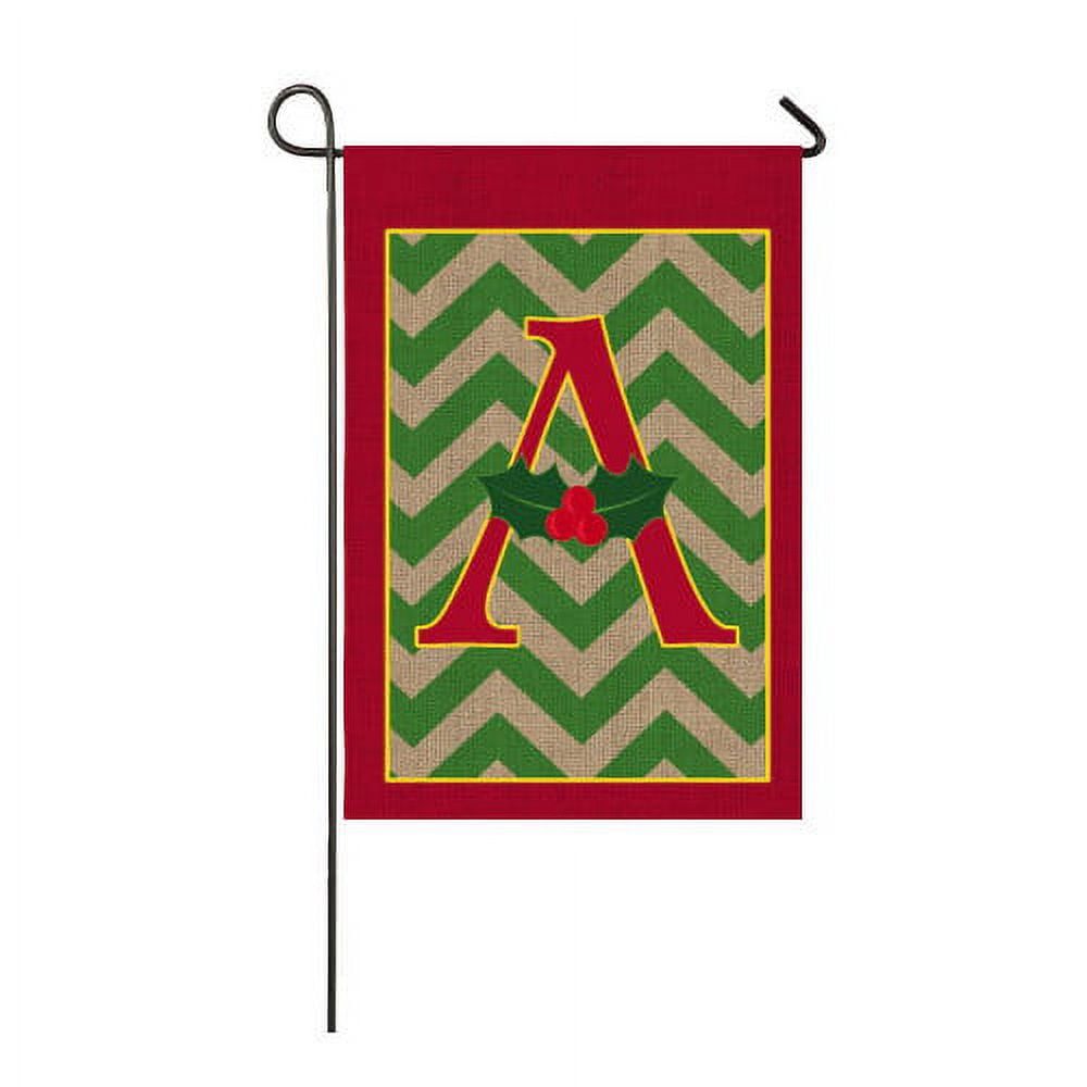 Evergreen Flag & Garden Holly Monogram Garden Flag - Walmart.com