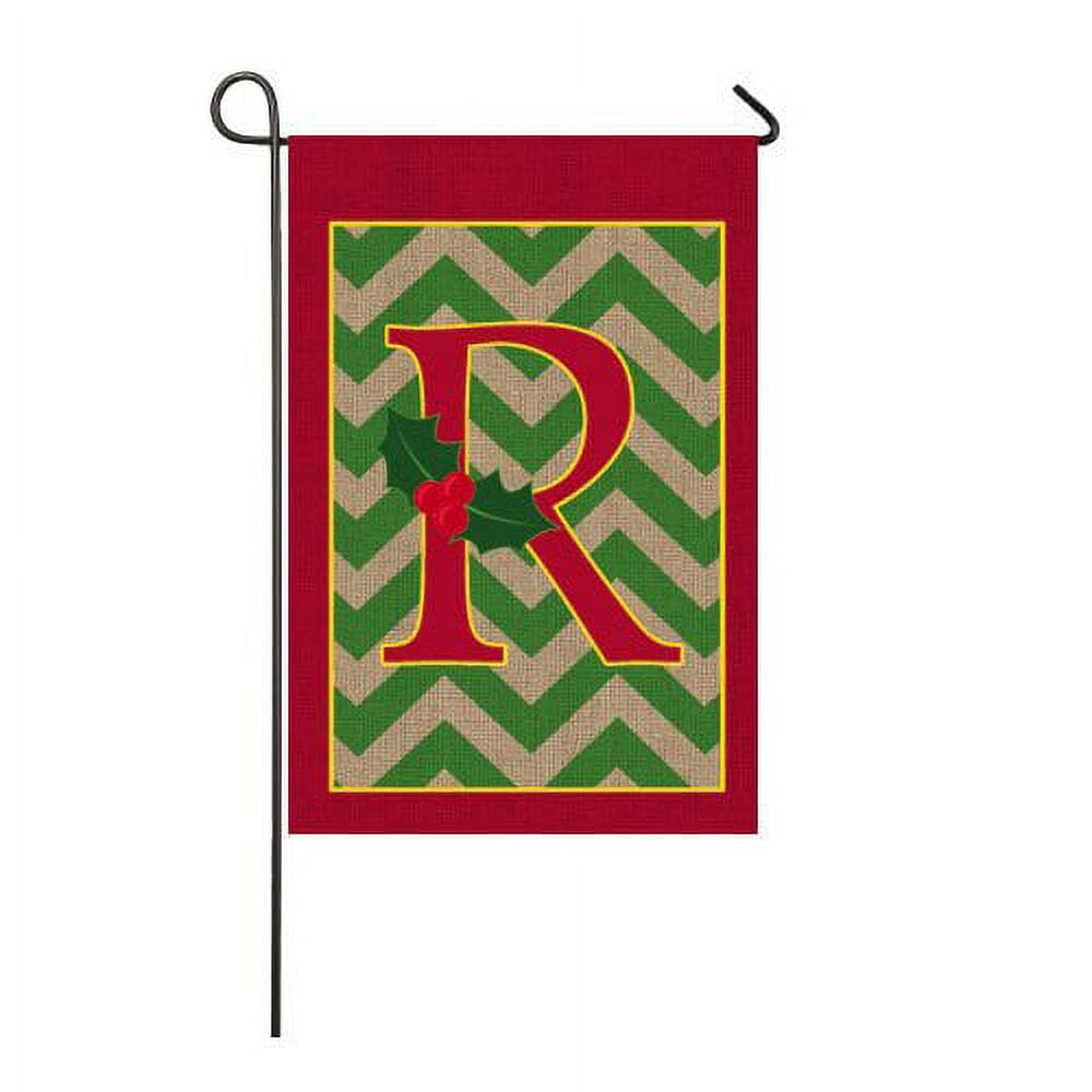 Evergreen Flag & Garden Holly Monogram Garden Flag - Walmart.com