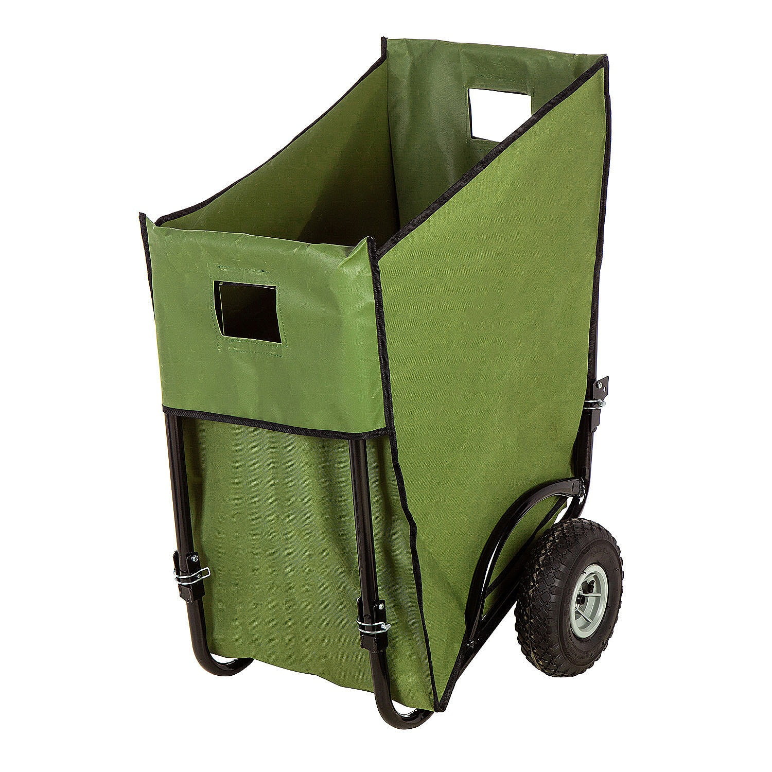 Evergreen Foldable Wheel Barrow - Walmart.com