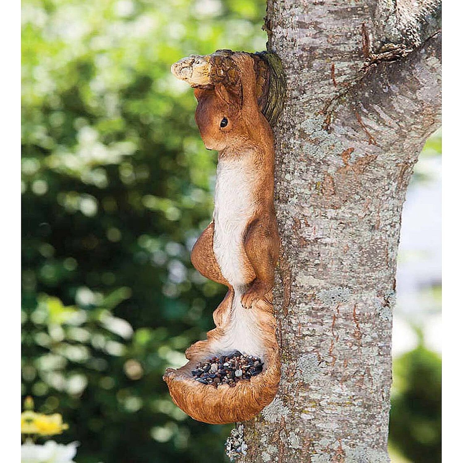 Evergreen Hanging Squirrel Bird Feeder Tree Decoration - Walmart.com