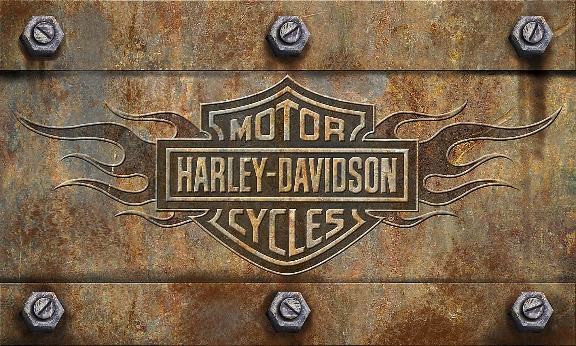Evergreen Harley-Davidson Emboss Floor Mat - Walmart.com