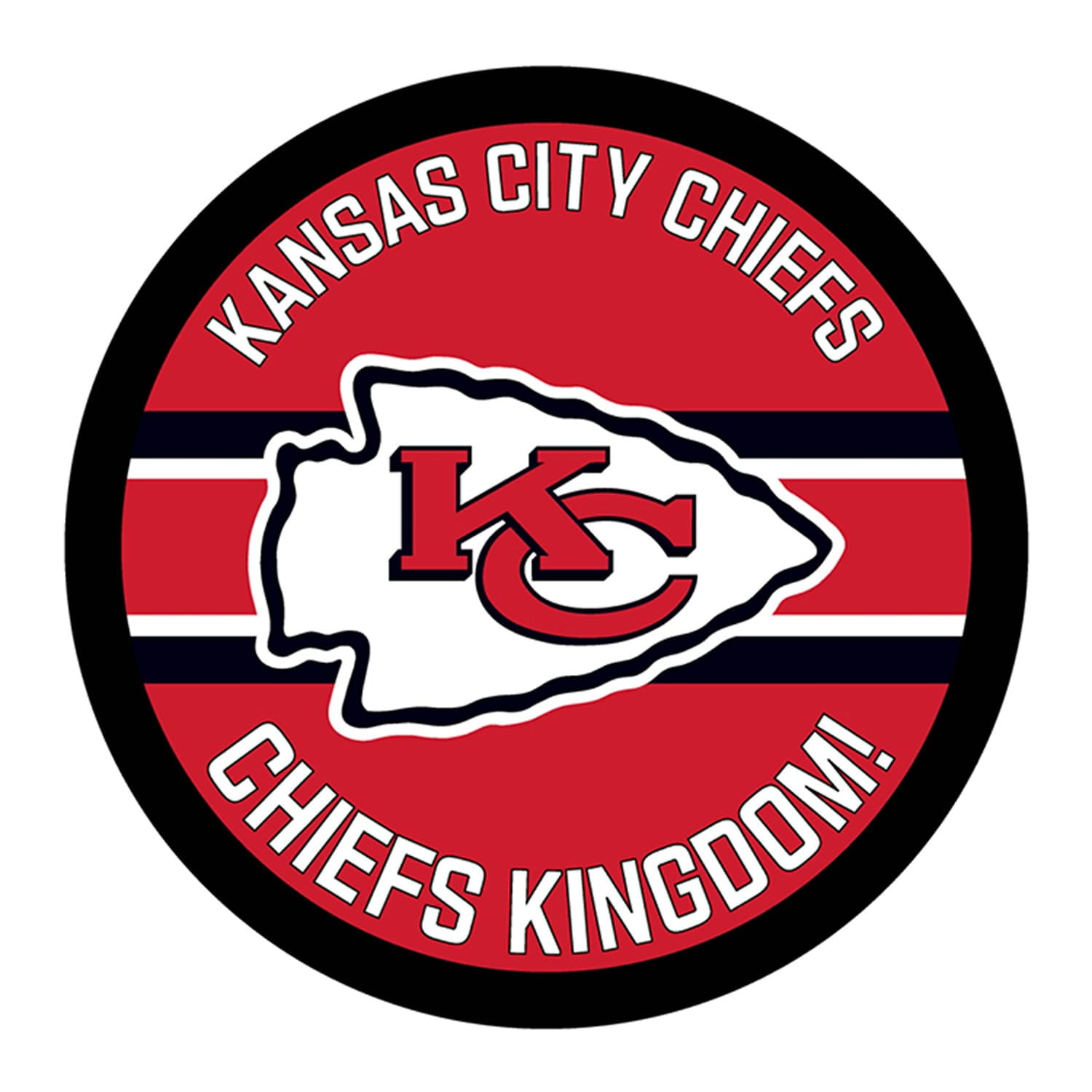 Kansas City Chiefs 15" Round LED Lit Wall Sign - Walmart.com