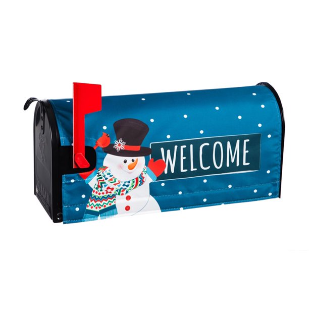 Evergreen Mailbox Cover - Snowman - Walmart Business Supplies