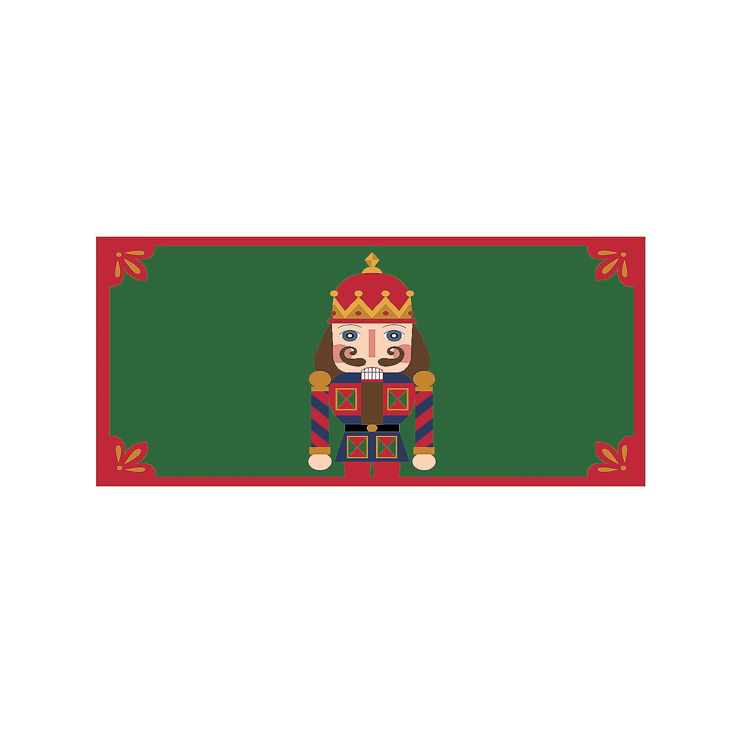 Evergreen Nutcracker Sassafras Indoor Outdoor Switch Doormat 1'10"x10 ...