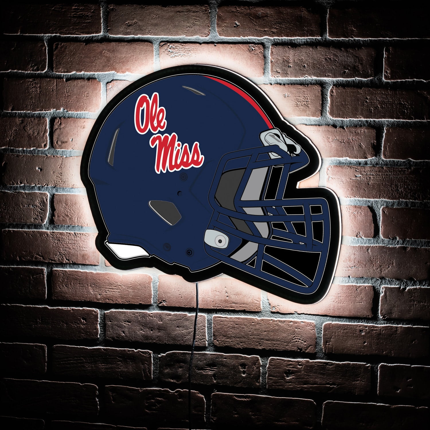 Ole Miss Rebels LED Wall Helmet - Walmart.com
