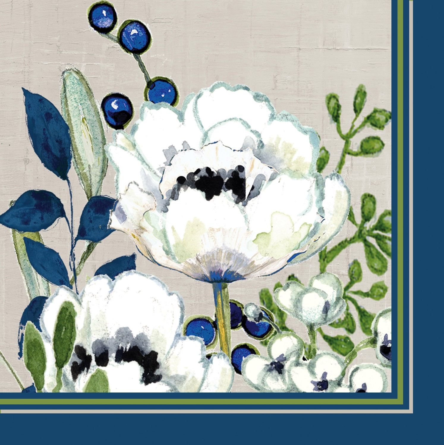 Evergreen Paper Luncheon Napkin, 20 count, Flowers - Walmart.com