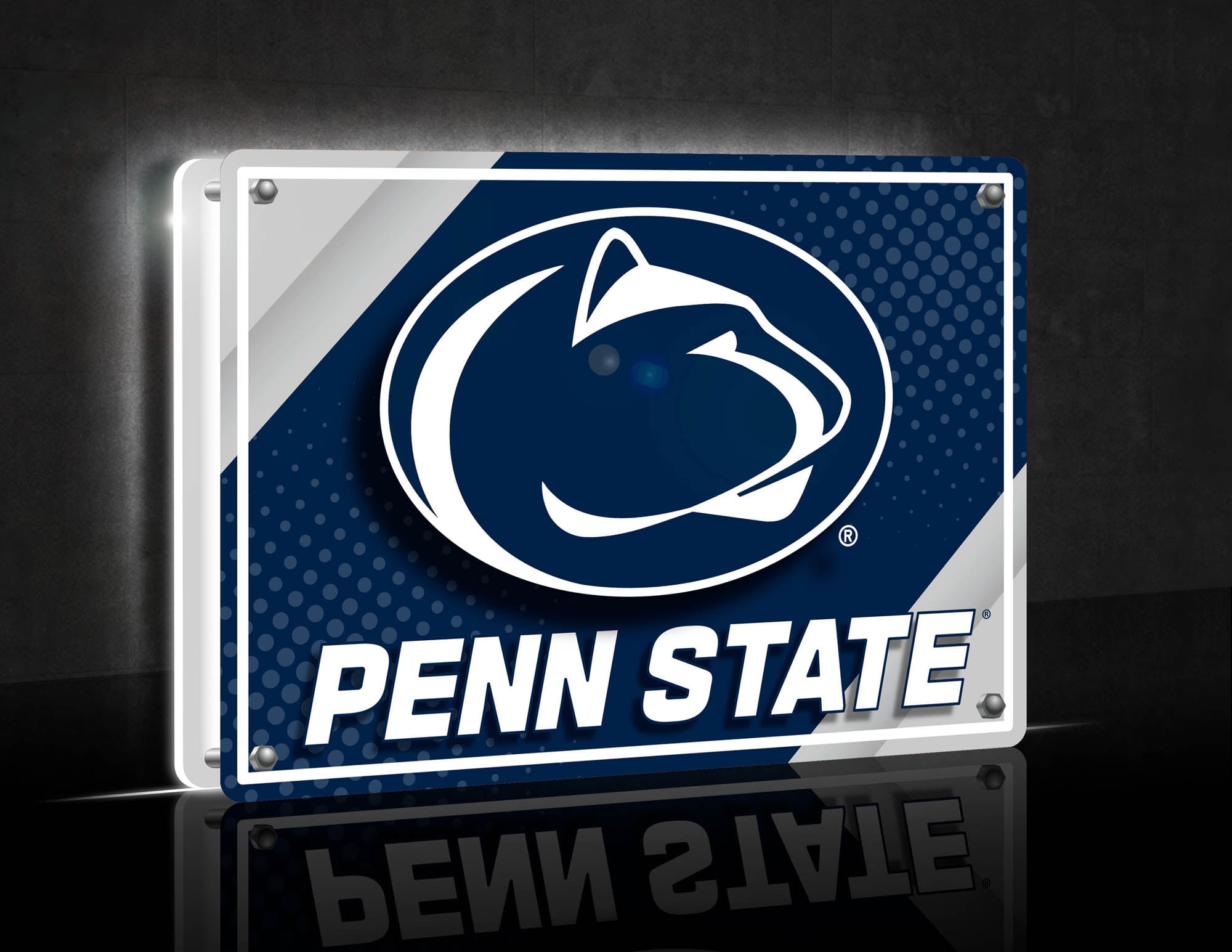 Penn State Nittany Lions LED Rectangle Tabletop Sign - Walmart.com