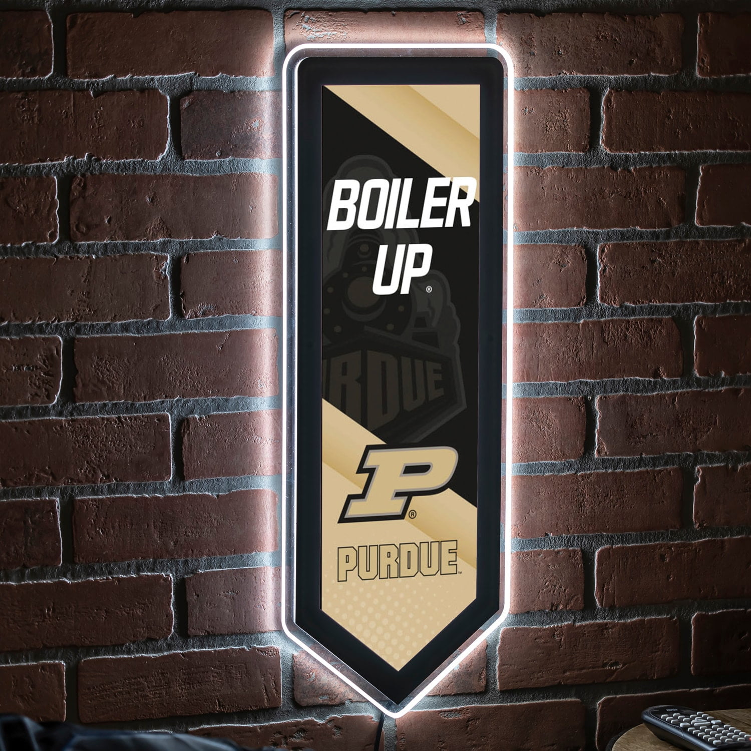 Purdue Boilermakers LED Wall Pennant - Walmart.com