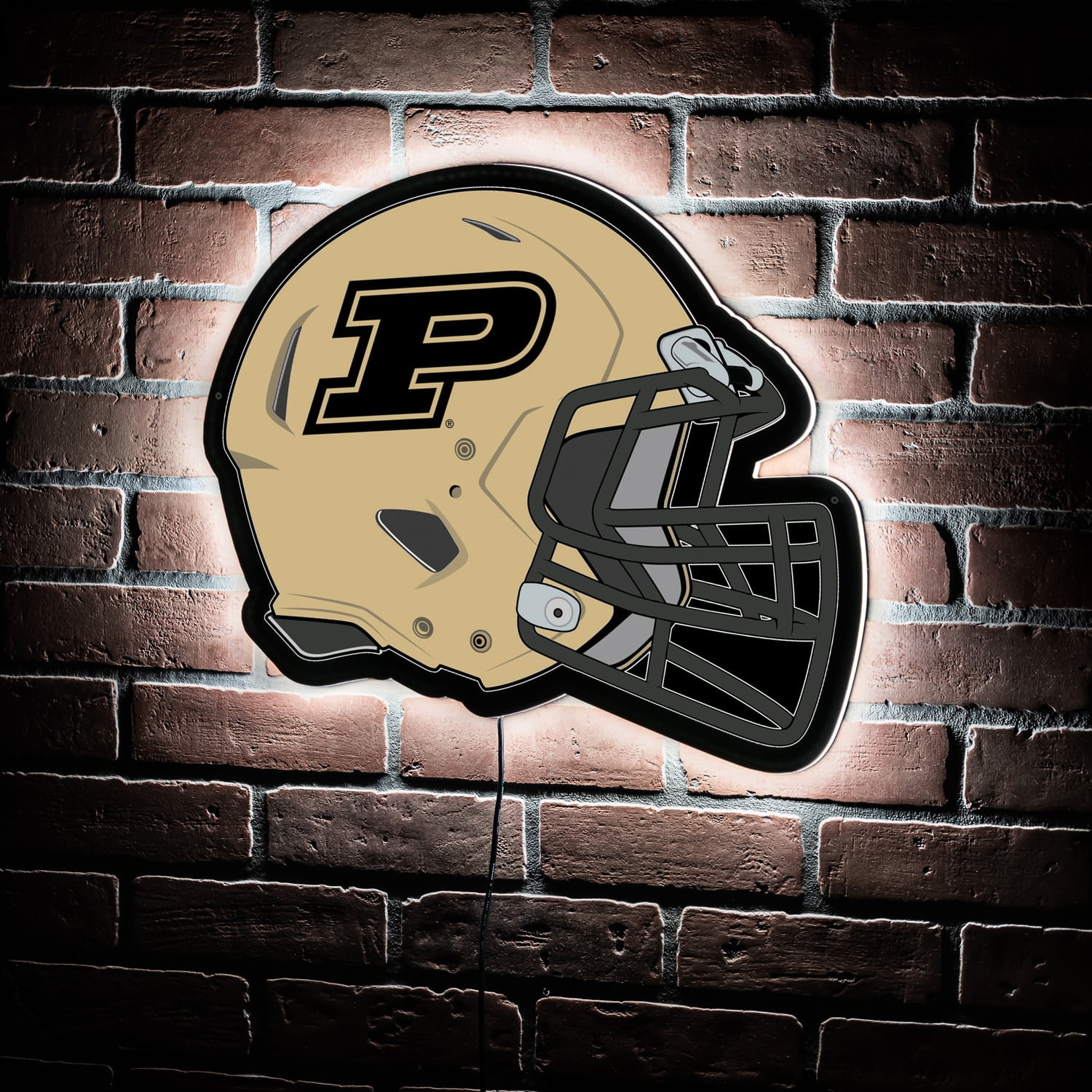 Purdue Boilermakers LED Wall Helmet - Walmart.com