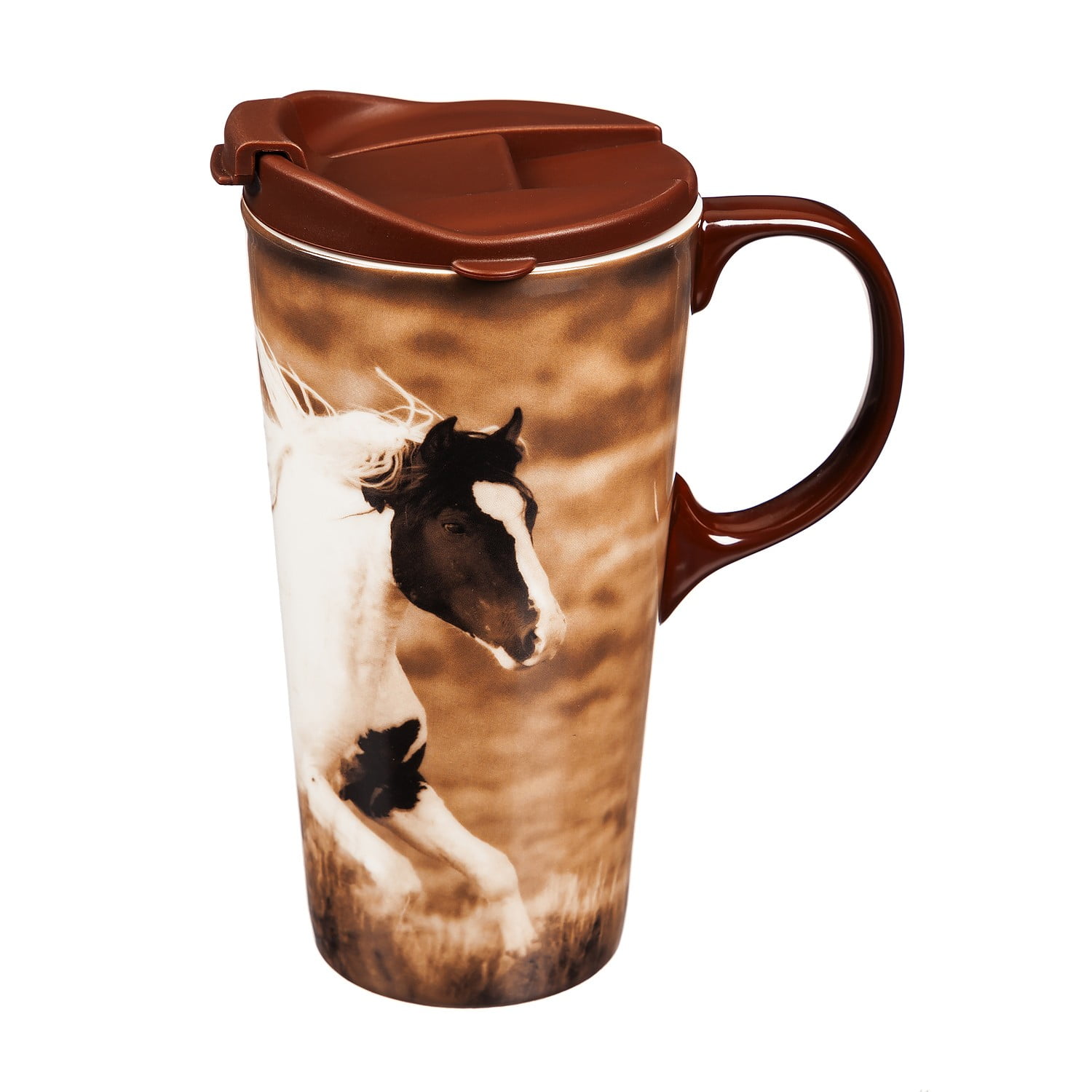 Evergreen Enterprises, Inc Realistic Horse Ceramic 17 oz. Perfect Cup ...