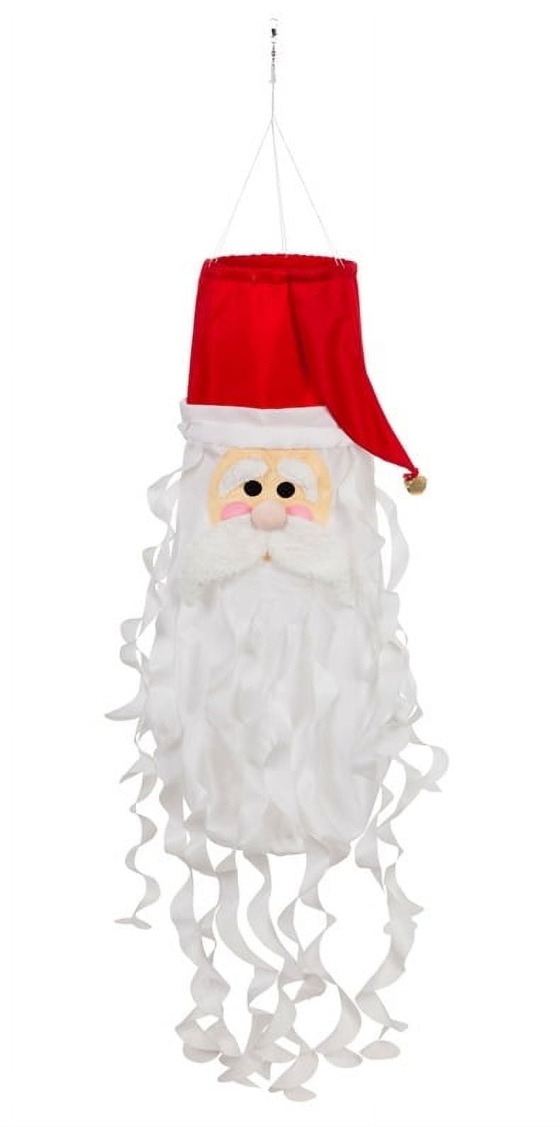 Evergreen Santa 3D Windsock - Walmart Business Supplies