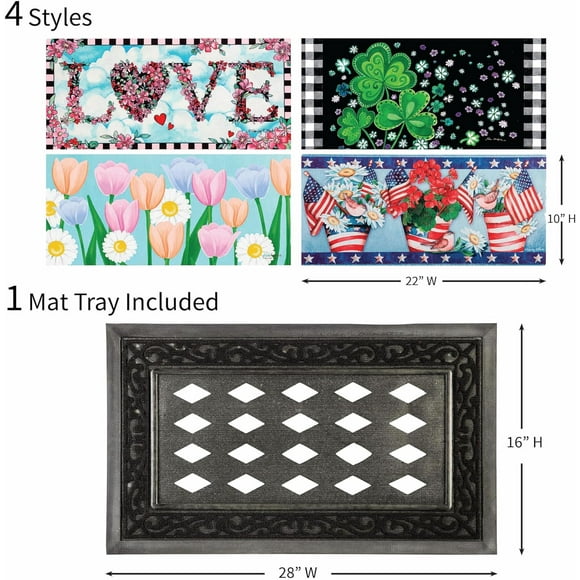 Sassafras Doormat Inserts