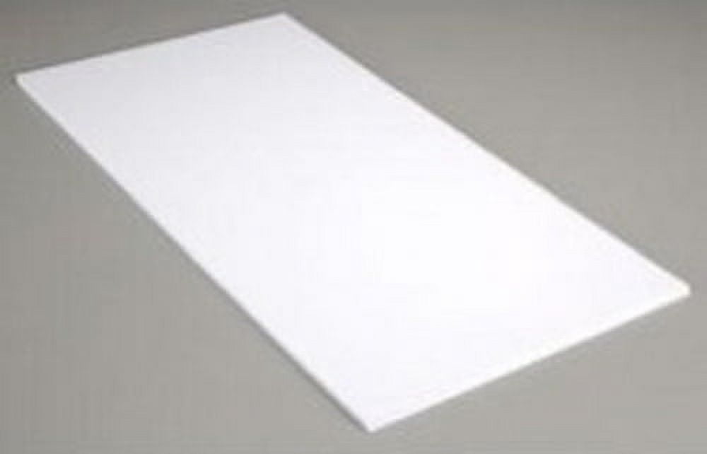 Evergreen Scale Models 9240 .040" x 11“ x 14" Polystyrene White Sheet ...