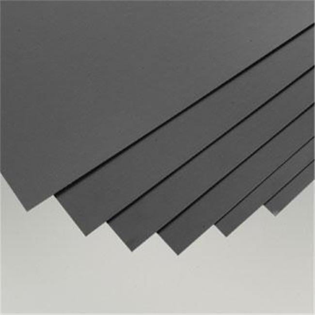 Evergreen Scale Models Black Styrene Sheets .02x8x21 6 EVG9113 Plastic ...