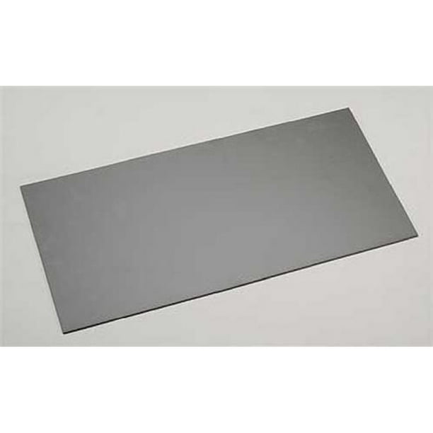 Evergreen Scale Models Black Styrene Sheets .08x6x12 EVG9517 Plastic ...