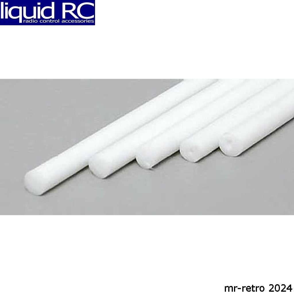 Evergreen Scale Models 213 Round Rod .100 (5) - Walmart.com