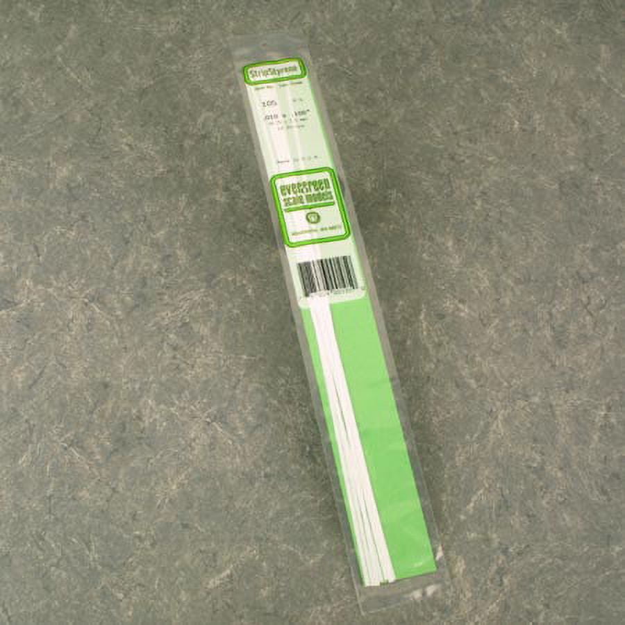 Evergreen Scale Models Strip .010 x .250 10 EVG109 Plastic Building ...