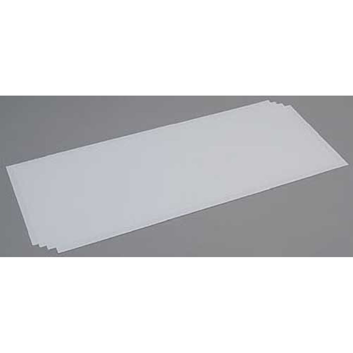 Evergreen Scale Models White Sheet .030 x 8 x 21 4 EVG9104 Plastic ...