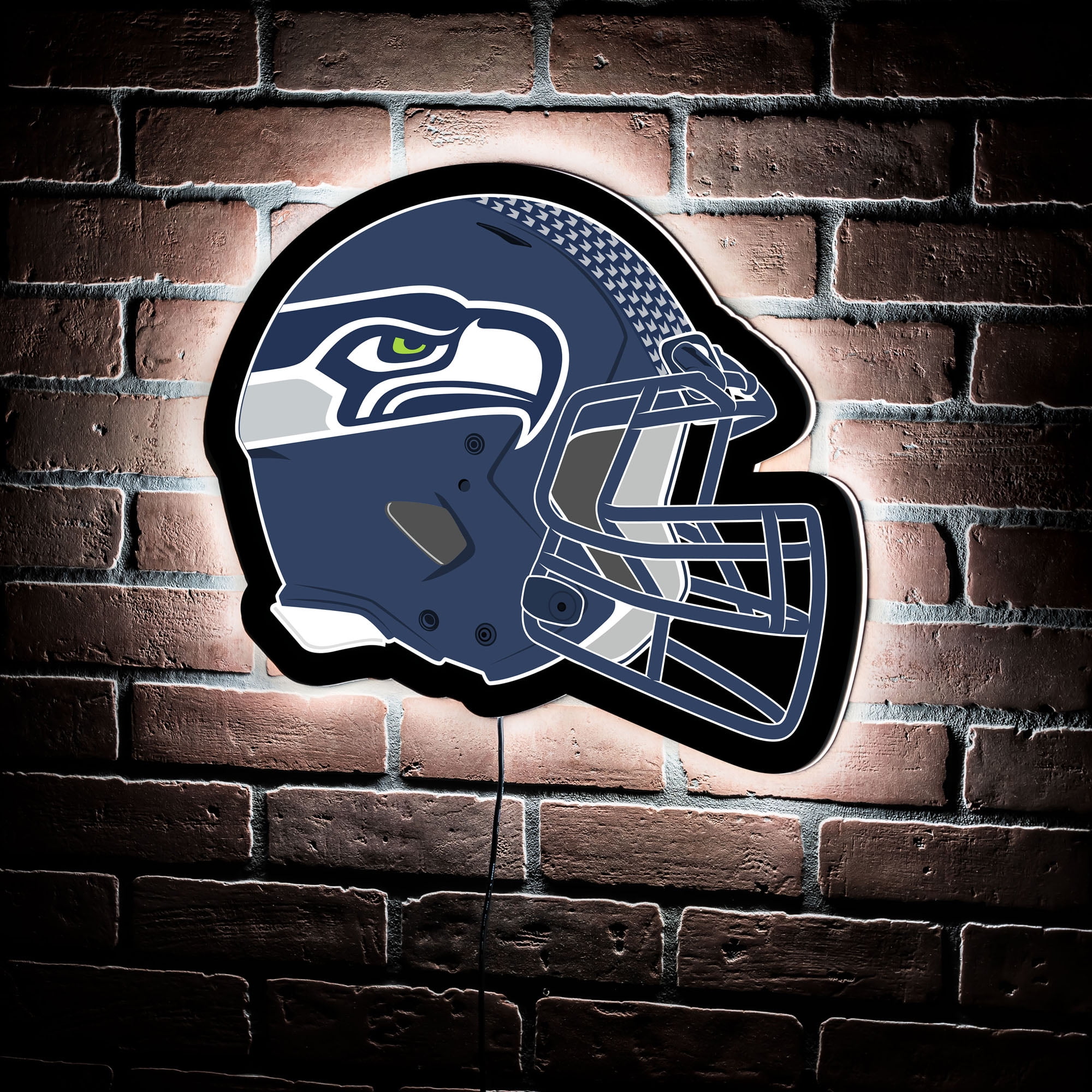 Seattle Seahawks LED Wall Helmet - Walmart.com