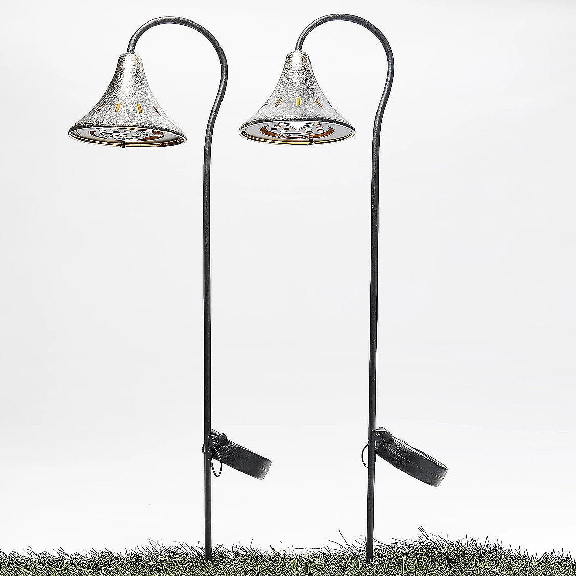 Evergreen Set of 2 Solar lantern with stake, Ladybug - Walmart.com