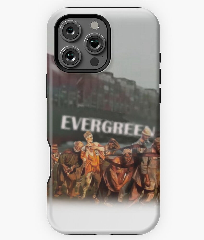 Evergreen Ship in Suez Canal N2524 Phone Case for iPhone 17 16 15 14 13 ...
