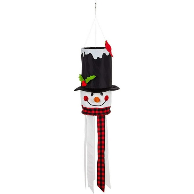 Evergreen Snowman 3D Windsock - Walmart.com