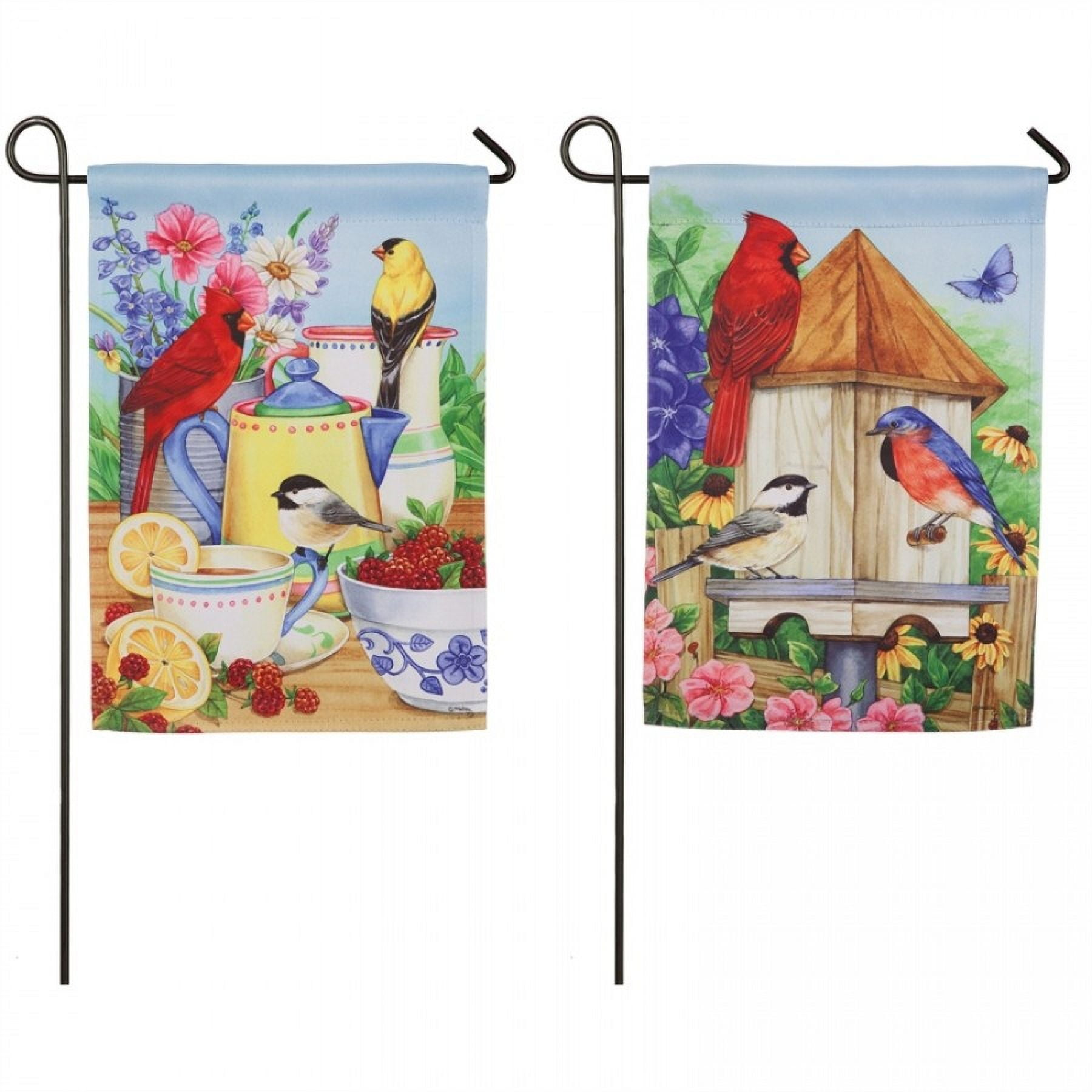 Evergreen Summer Splendor Suede Garden Flag, 12.5 x 18 inches - Walmart.com