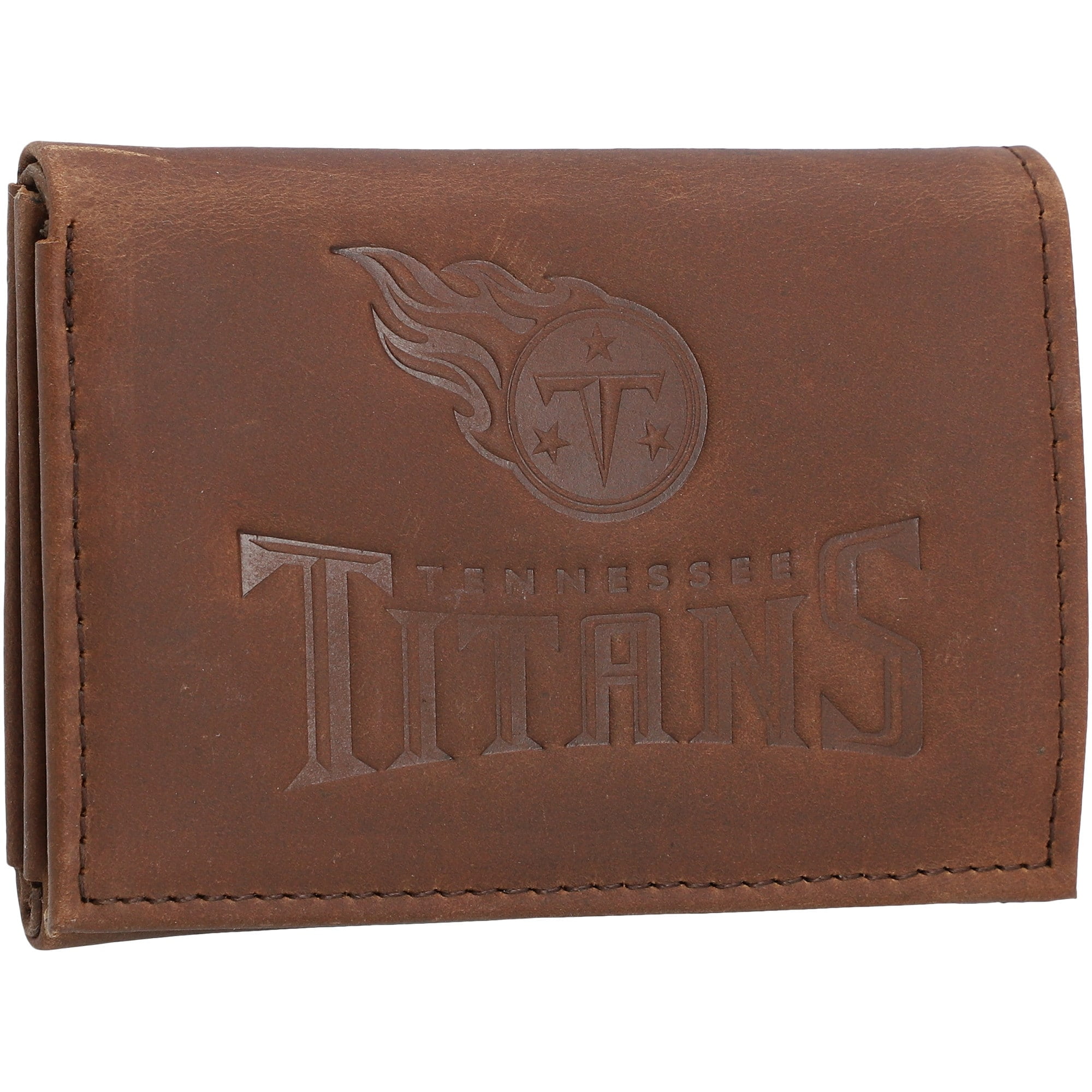 Evergreen Tennessee Titans Tri-Fold Wallet, Brown - Walmart.com