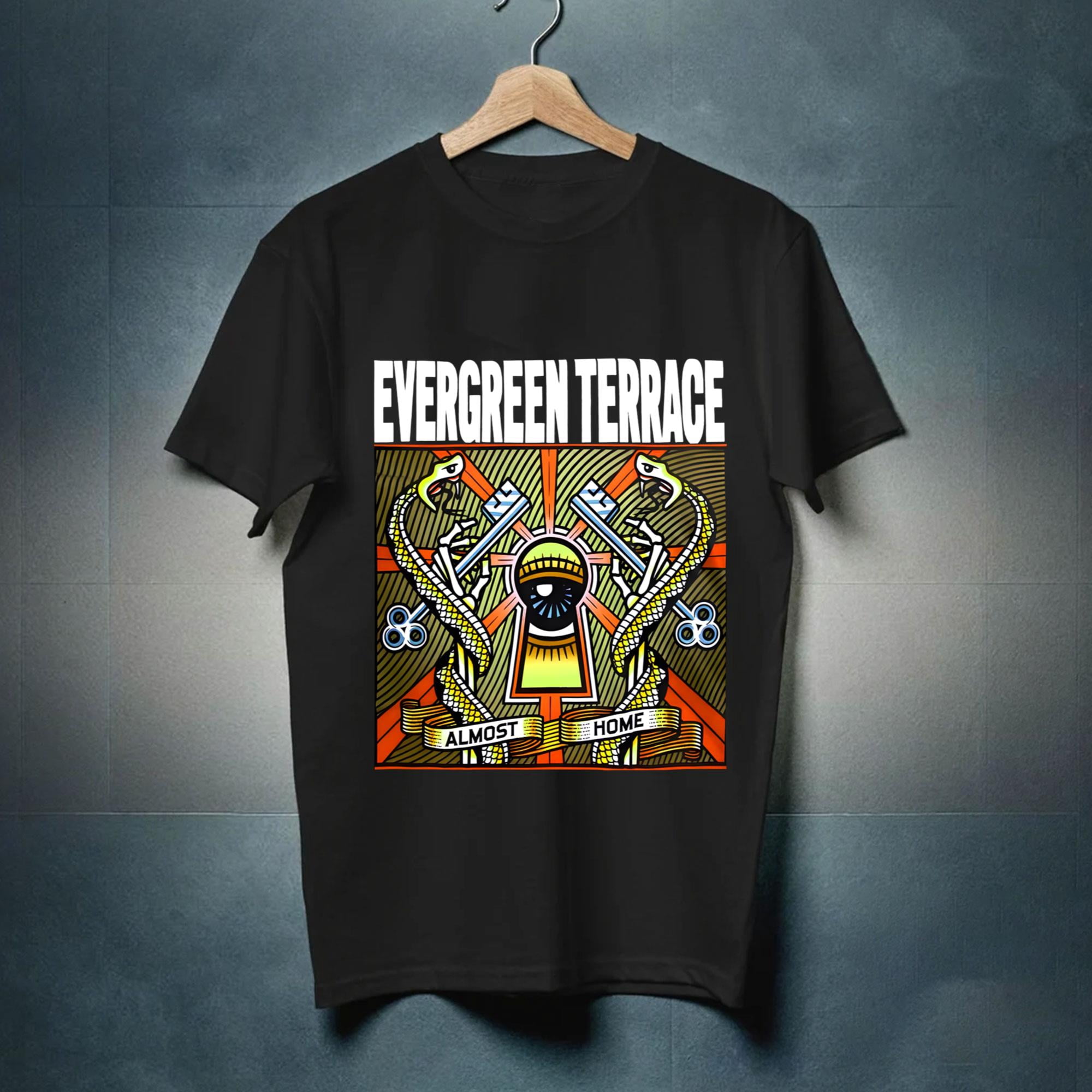Evergreen Terrace, Almost Home T-Shirt Cotton For Men Women Tee S to ...