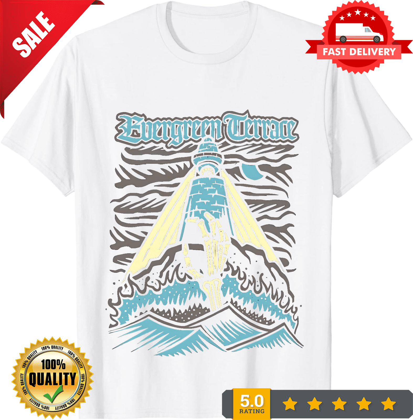 Evergreen Terrace T-Shirt Cotton For Men Women Tee S to 4XL ZL396 ...