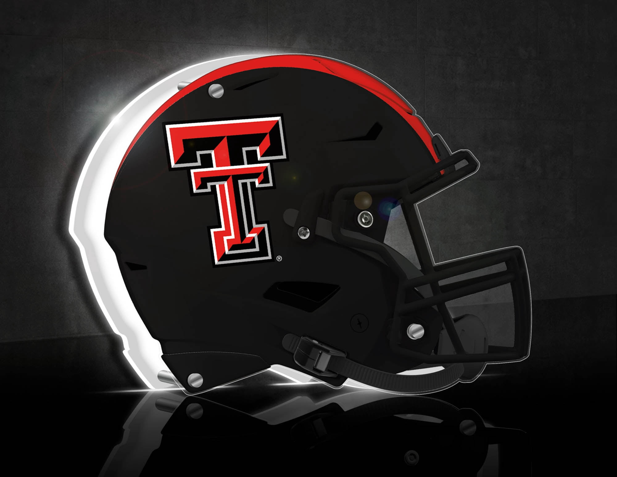 Texas Tech Red Raiders LED Helmet Tabletop Sign - Walmart.com