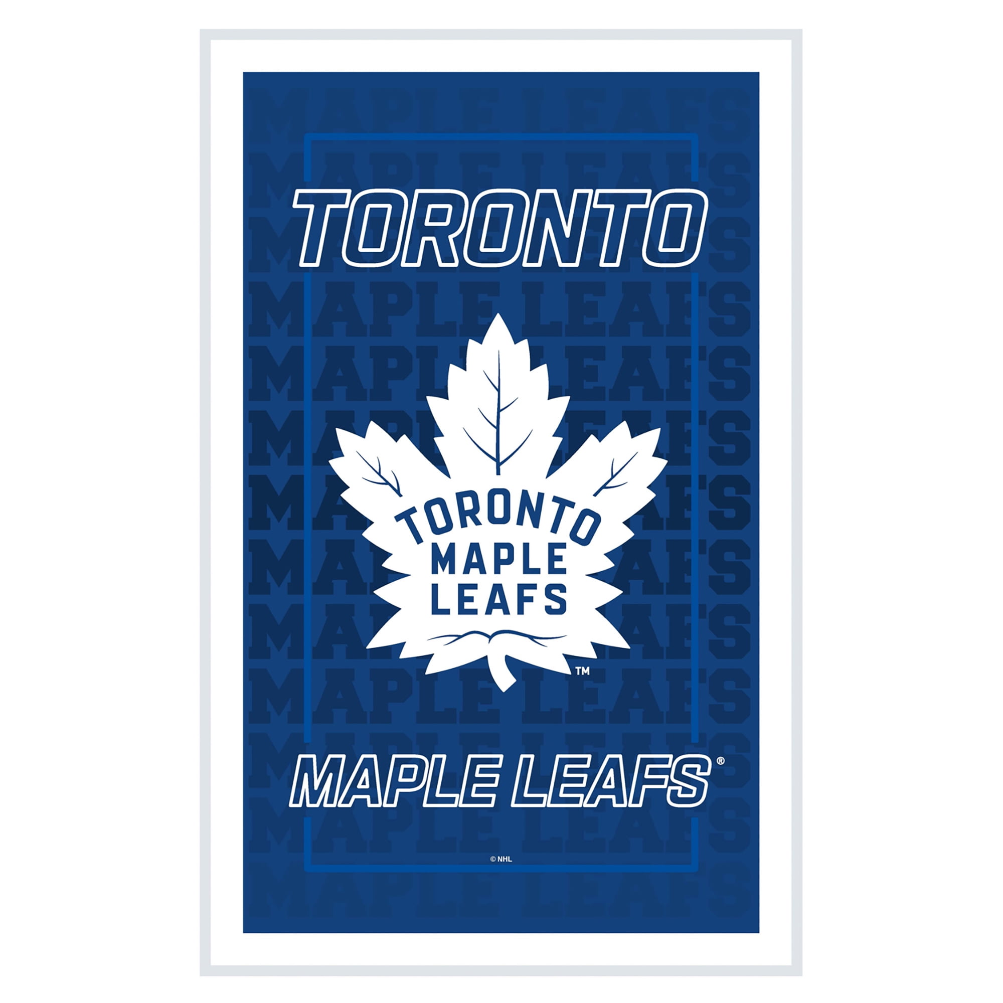 Toronto Maple Leafs 14" x 22" Neolite LED Rectangle Wall Sign - Walmart.com