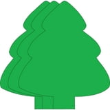 Evergreen Tree Single Color Super Cut-Outs- 8” x 10” - Walmart.com
