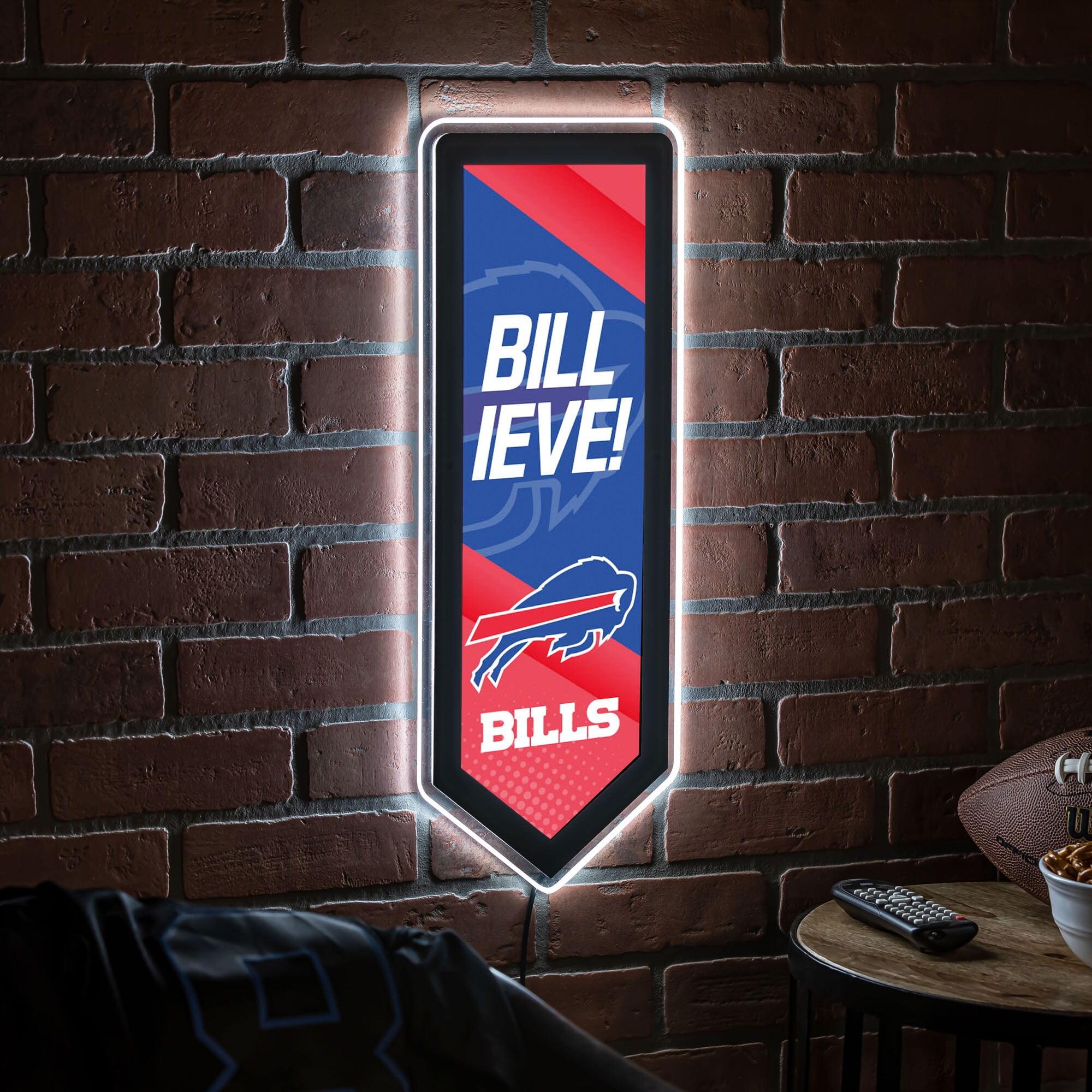 Buffalo Bills LED Wall Pennant - Walmart.com